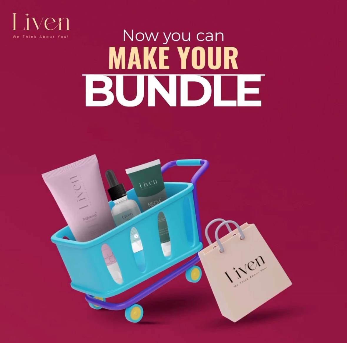 Liven - We Think About You! | Pakistan No 1 Skincare Brand